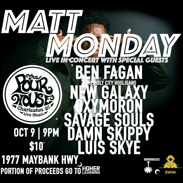 Matt Monday to Perform at Charleston Pour House – Charleston | Columbia ...